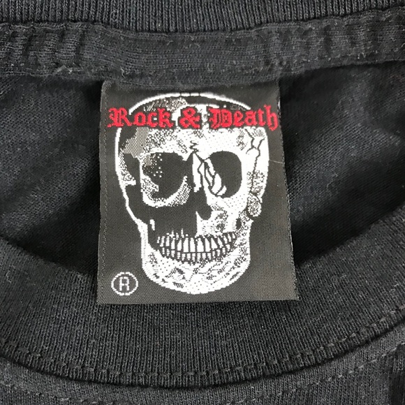 Rock & Death | Shirts | Metallica Embroidered Rock Death End Game Tshir ...